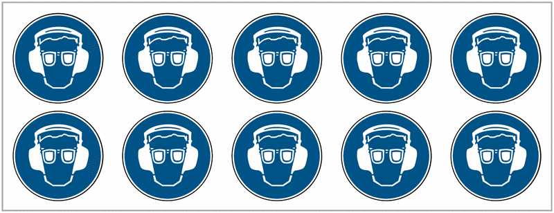 Pictogrammen PBM en PBM-borden bedrijfsveiligheid | Seton