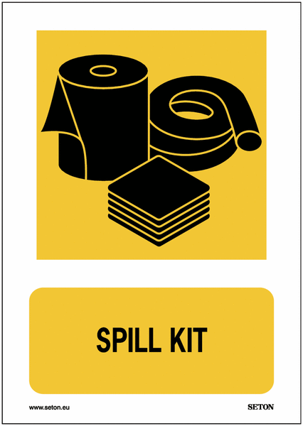 Borden en stickers - Spill kit | Seton