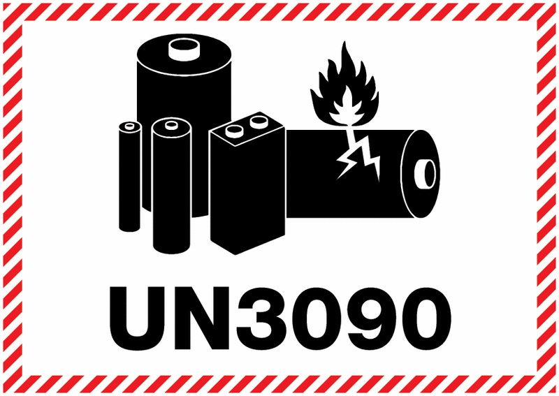 UN LIthium Battery 3090 2023 Shipping Labels | Seton