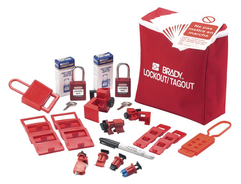 Kit pour la consignation électrique avec pochette | Seton