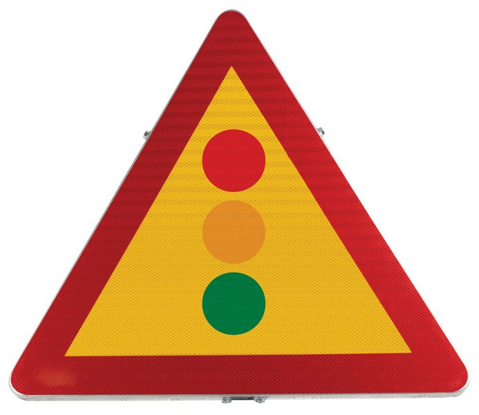 Señal de obra TP-3 - Semáforo (homologada) | Seton