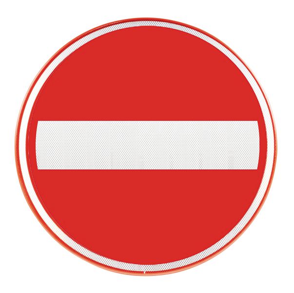 RVV-bord - "Verboden toegang" - C02 | Seton