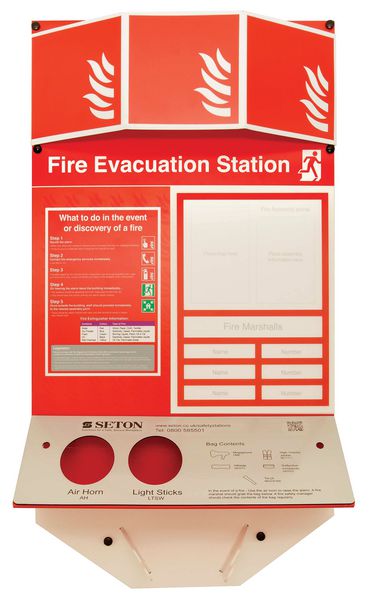 Fire Evacuation Stations - Unstocked | Seton