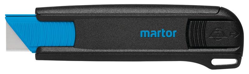 Cutter compact avec lame rétractable semi-automatique Martor® Secunorm ...