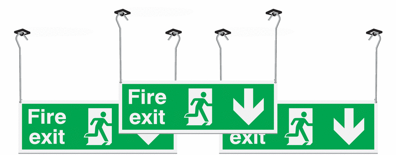 Top-Rated ISO Approved “Fire Exit Signs" - Fast Delivery | Seton