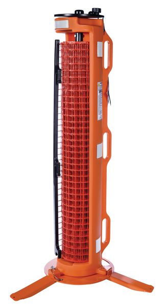 Safety barriers: safety barricade with safety barrier | Seton