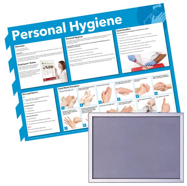 Snap Frame & Hygiene Poster Bundle Kits | Seton