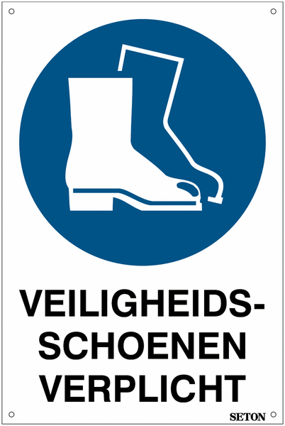 Pictogrammen PBM en PBM-borden bedrijfsveiligheid | Seton