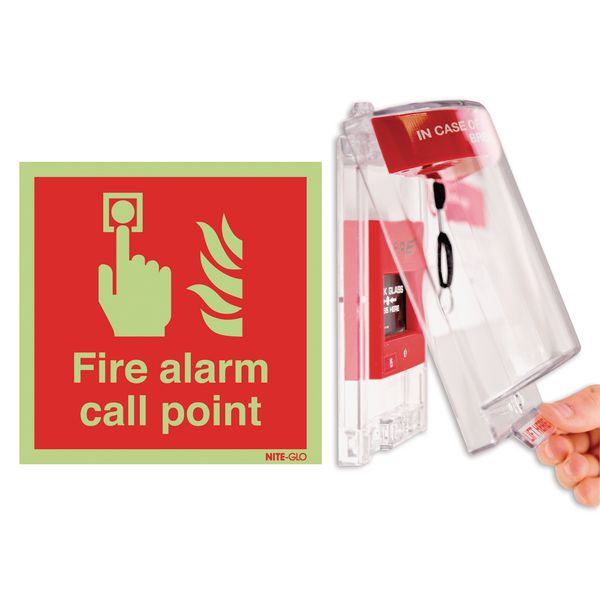 Alarmed Call Point Cover and Sign Kits | Seton