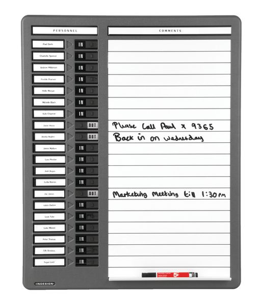 In/Out Boards Varied Range Including Photo In/Out Boards | Seton