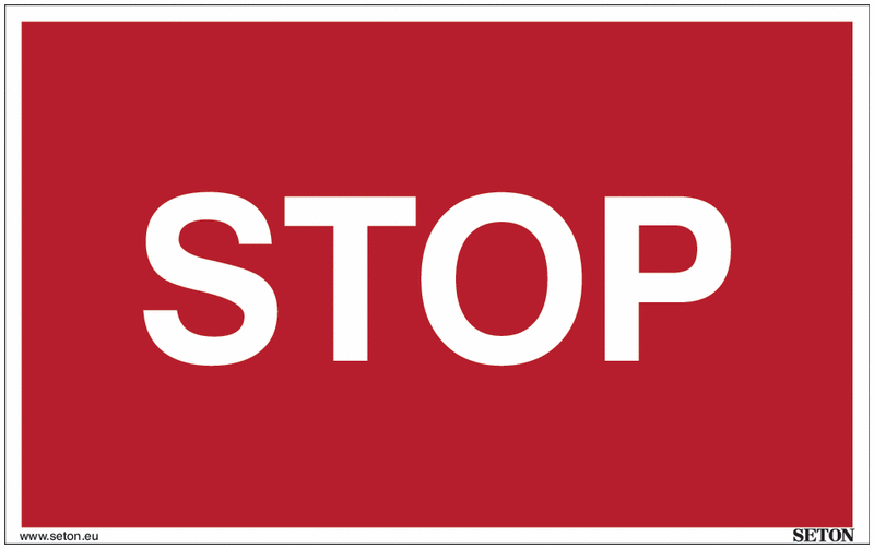 Förbudsskyltar för industri, köp dina skyltar online | Seton