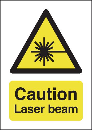 Caution Laser Beam Signs | Seton