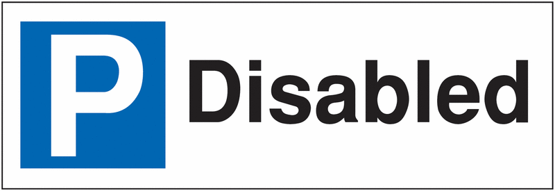 Parking Bay Signs - Disabled | Seton