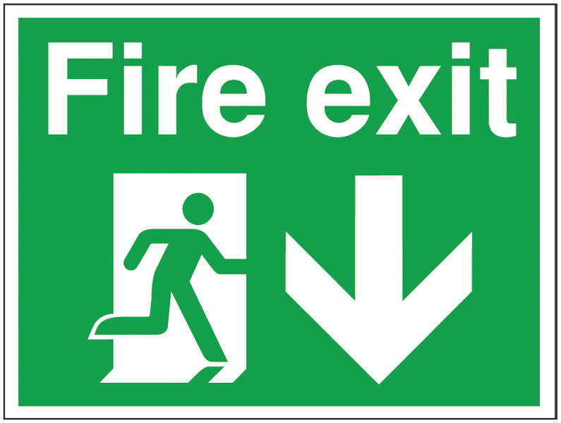 Top-Rated ISO Approved “Fire Exit Signs" - Fast Delivery | Seton