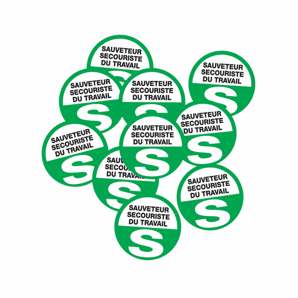 Badge Sauveteur et Secouriste du Travail | Seton