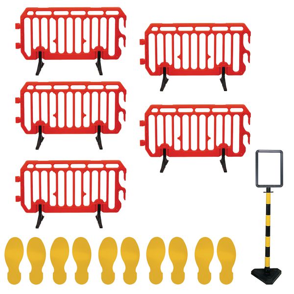 Outdoor Safety Barrier & Floor Marking Kit | Seton