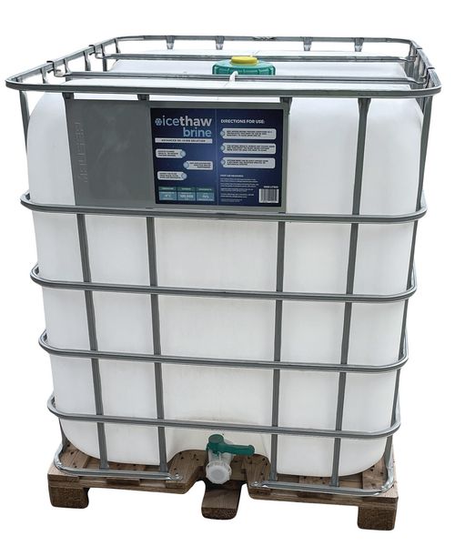 IceThaw Brine De-Icer 1000L IBC - Ideal for Large Scale Operations | Seton
