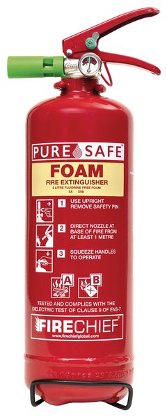 FireChief Pure Safe Fluorine Free Foam Extinguisher | Seton