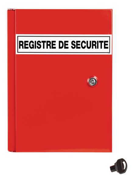Coffre armoire pour registre de sécurité | Seton