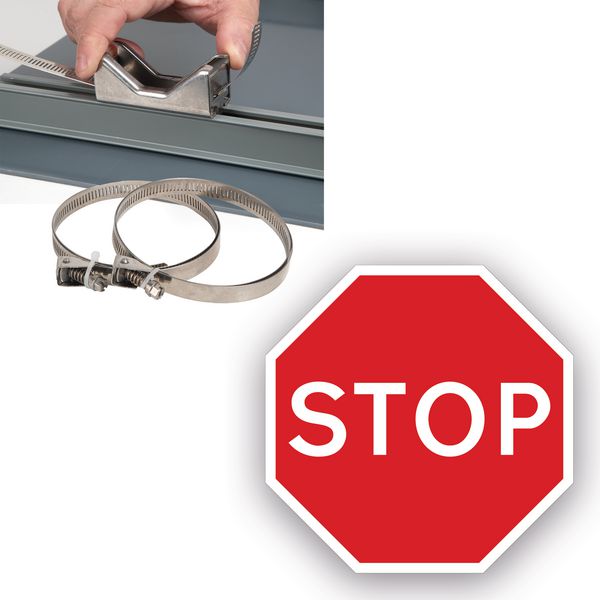 STOP Traffic Sign and Installation Kit | Seton