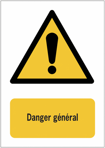 Panneau attention danger - Signaler une zone à risques | Seton