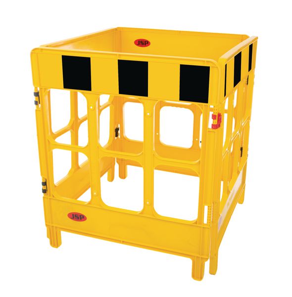 Safety barriers: safety barricade with safety barrier | Seton