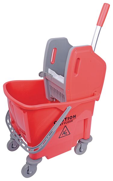 25 Litre Wheeled Bucket with Wringer | Seton