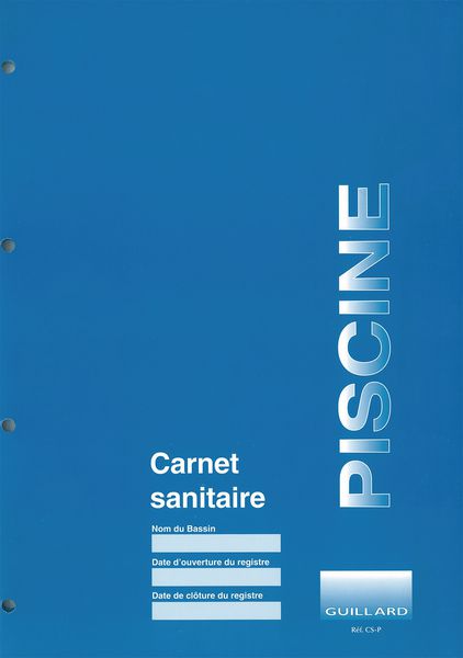 Carnet sanitaire des eaux de piscine | Securimed