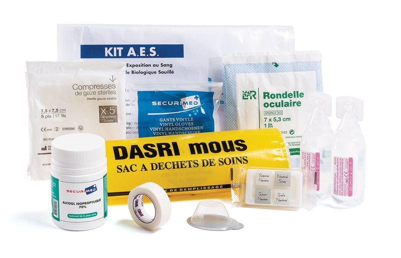 Kit d'Accident avec Exposition au Sang | Securimed