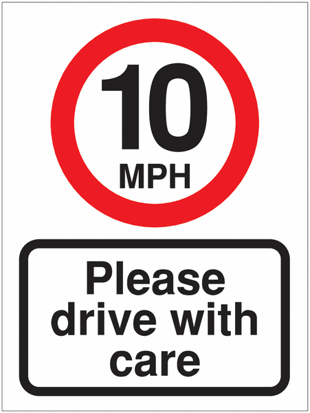 Durable Speed Limit Signs - Withstands Harsh Weather | Seton