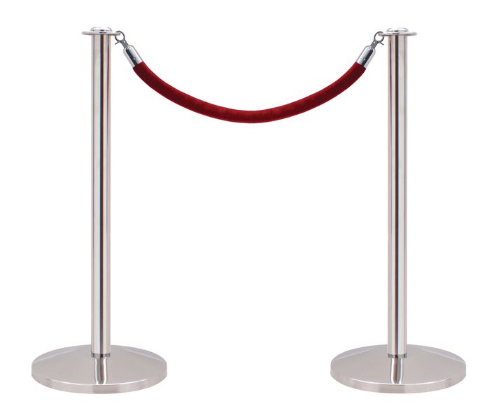 Rope & Post Barrier System - Pack of 2 Posts | Seton