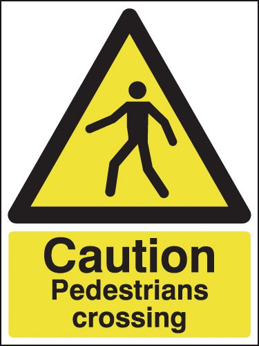 Caution Pedestrians Crossing Signs | Seton