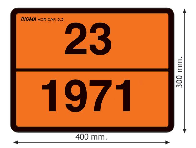 Placas ADR y señalización de mercancías para camiones | Seton