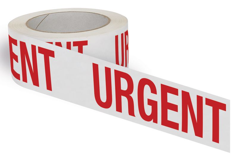 Urgent - Quality Control Printed Tapes | Seton