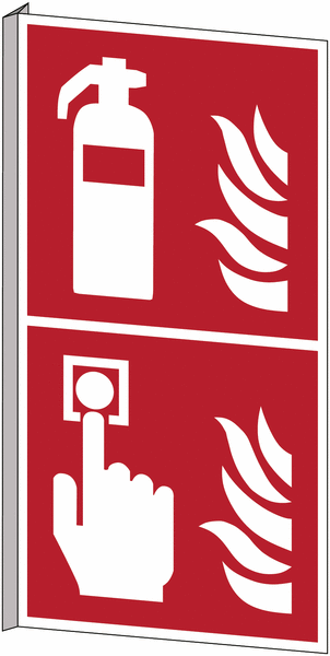 Pictogramme alarme incendie, panneaux et points d'alarme | Seton