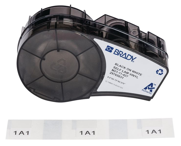 Etichette pretagliate autolaminanti per cavi - M210, M211, BMP21 | Seton