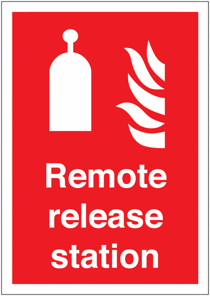 Remote Release Station Sign | Seton