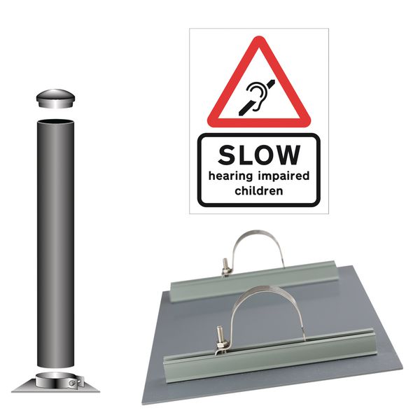 SLOW - Hearing Impaired Children (Hearing Symbol) - Sign Kit | Seton