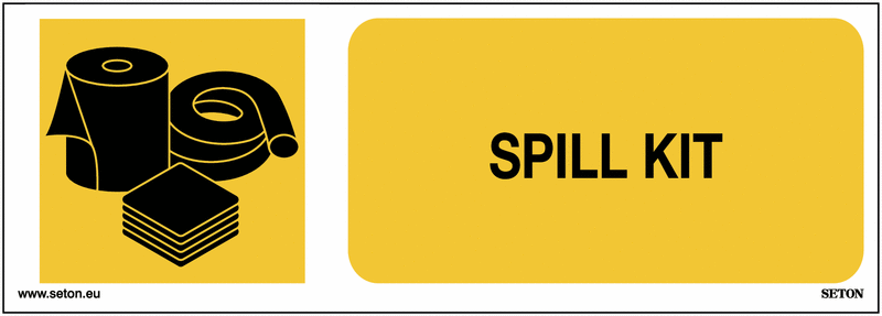 Borden en stickers - Spill kit | Seton