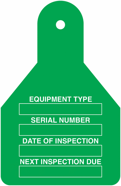 Polypropylene Printed Colour Coded Tags - Wide Flag ID | Seton