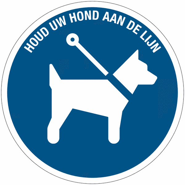 Hond Aan De Lijn Clipart
