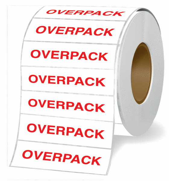 Overpack Labels | Packaging Labels | Seton | Seton