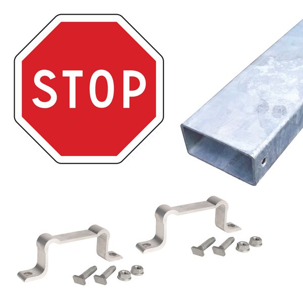 Panneau AB4 - Stop (homologué pour la route) | Seton