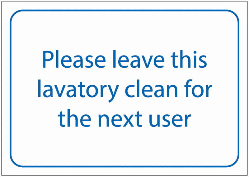 Toilet Signs - Wide Range of High Quality Washroom Signs | Seton