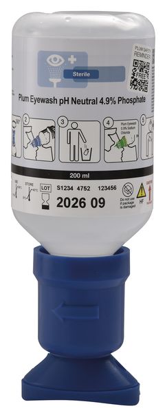 Plum pH neutral ögondusch i flaska | Seton