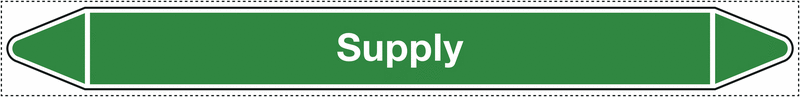 Supply - European Linerless Pipemarkers | Seton