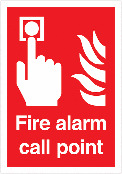 Fire Alarm Call Point Sign. High Quality. Fast Delivery | Seton
