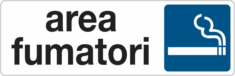 Cartelli area fumatori per aziende ed edifici pubblici | Seton