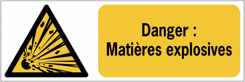 Pictogramme explosif - Signification et produits | Seton