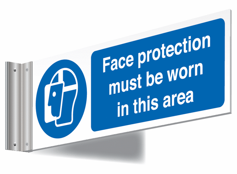 Face Protection Signs | Seton